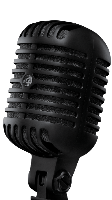 Shure Super 55 BLK - LIMITED EDITION **UDSOLGT**